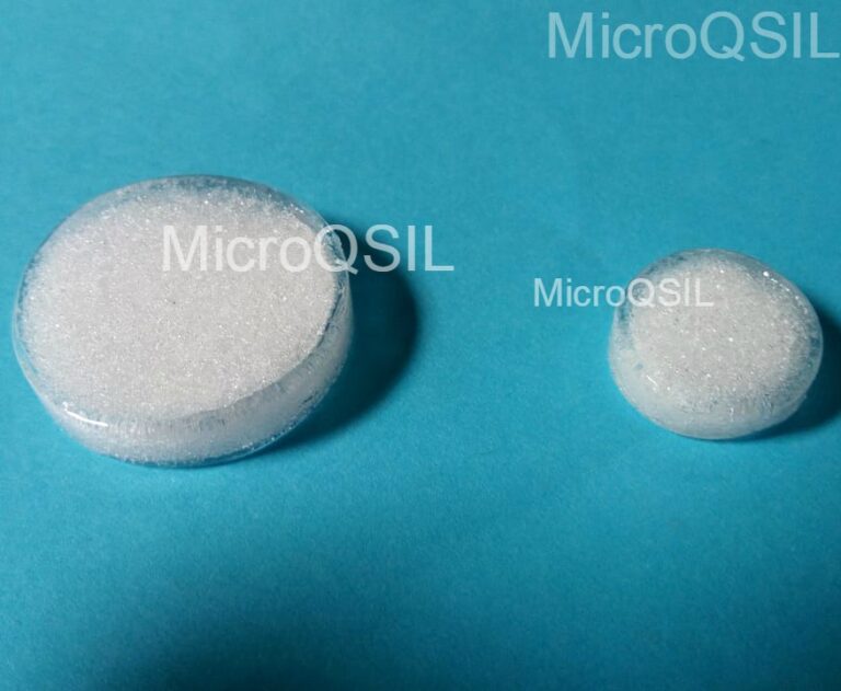 Quartz Frit Filter / Sintered Disc - Micro Scientific Glass Co.